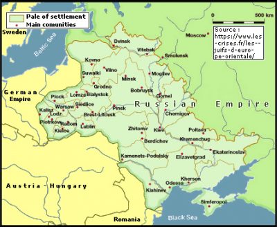 Ukrainian Jewish Heritage: The Pale of Settlement - Nash Holos ...